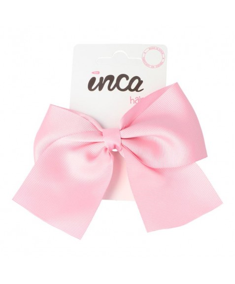 Lazo rosa con pinza cocodrilo